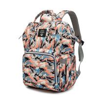 China Fashion Mommy Bags Waterproof Oxford Women Backpacks Large Capacity Diaper Bag With Stroller Strap For Baby Care for sale