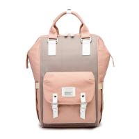 China Fashion Mummy Maternity Nappy Bag Diaper Bag Large Capacity Travel Backpack Nursing Bag For Baby Care With Stroller Strap for sale