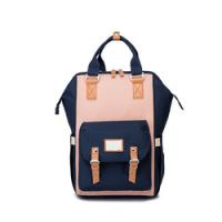 China Fashion Mummy Maternity Nappy Bag Diaper Bag Large Capacity Travel Backpack Nursing Bag For Baby Care With Stroller Strap for sale