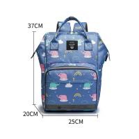 China Waterproof Large Capacity Maternity Diaper Bag Mommy Bag Multifunctional Nappy Backpack With Stroller Strap For Mom&Dad for sale