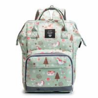 China Waterproof Large Capacity Maternity Diaper Bag Mommy Bag Multifunctional Nappy Backpack With Stroller Strap For Mom&Dad for sale