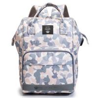 China Waterproof Large Capacity Maternity Diaper Bag Mommy Bag Multifunctional Nappy Backpack With Stroller Strap For Mom&Dad for sale