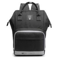 China Waterproof Large Capacity Maternity Diaper Bag Mommy Bag Multifunctional Nappy Backpack With Stroller Strap For Mom&Dad for sale