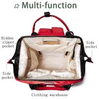 China New Mommy Bag Multifunctional Large Capacity Waterproof Maternity Diaper Bag Lightweight Backpack For Mom&Dad for sale