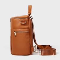 China OEM ODM Travel PU Leather Backpack Diaper Bags 31*18*33cm for sale
