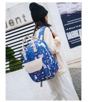 China Animal Prints Polyester Rucksack Changing Travel Diaper Bags 27*15*42cm for sale