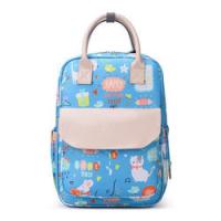 China Animal Prints Polyester Rucksack Changing Travel Diaper Bags 27*15*42cm for sale