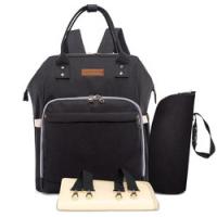 China Factory Hot Sell Diaper Bag Large Capacity Mommy Maternity Nappy Backpack with USB Stroller Hooks for Baby Car for sale