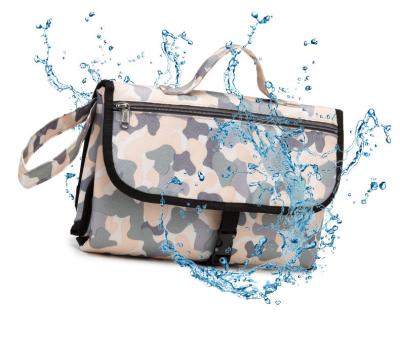 China Multifunctional Portable Infant Baby Foldable Urine Mat Waterproof Nappy Diaper Bag Changing Cover Pad Travel Outdoor for sale