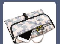 China Multifunctional Portable Infant Baby Foldable Urine Mat Waterproof Nappy Diaper Bag Changing Cover Pad Travel Outdoor for sale