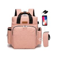China Waterproof Anti Theft Expanding Backpack Nursing Bag OEM ODM for sale