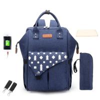 China Fashion Waterproof Diaper Bags Mummy Maternity Nappy Changing Bag Large Capacity Travel Backpack drop shipping for Mom&Dad for sale