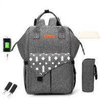 China Fashion Waterproof Diaper Bags Mummy Maternity Nappy Changing Bag Large Capacity Travel Backpack drop shipping for Mom&Dad for sale