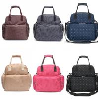 China Waterproof Anti-theft Nappy Tote Diaper Bag Multi-Function Travel Backpack Maternity Diaper Shoulder Bag with Changing Mat for sale