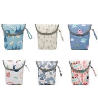 China Wholesale Infant Cloth Toilet Diaper Bag Mini Waterproof Wet Dry Package for Baby Nappy Pouch Reusable Bag for sale