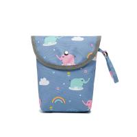 China Wholesale Infant Cloth Toilet Diaper Bag Mini Waterproof Wet Dry Package for Baby Nappy Pouch Reusable Bag for sale