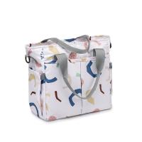 China ODM OEM Oxford Multi Functional Nappy Shoulder Hand Bag 27*15*25cm for sale