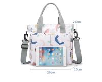 China ODM OEM Oxford Multi Functional Nappy Shoulder Hand Bag 27*15*25cm for sale