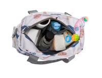 China ODM OEM Oxford Multi Functional Nappy Shoulder Hand Bag 27*15*25cm for sale