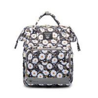 China Factory Hot Sell Mommy Outdoor Travel Baby Diaper Bags Large Capacity with Kids Stroller Strap Backpack for Mom Mochila for sale
