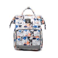 China Factory Hot Sell Mommy Outdoor Travel Baby Diaper Bags Large Capacity with Kids Stroller Strap Backpack for Mom Mochila for sale