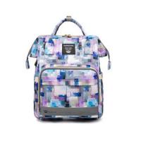China Factory Hot Sell Mommy Outdoor Travel Baby Diaper Bags Large Capacity with Kids Stroller Strap Backpack for Mom Mochila for sale