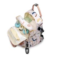 China New Print Multi-function Baby Care Backpacks Waterproof Mommy Outdoor Travel Diaper Bags Large Capacity Mom Maternity Mochila for sale