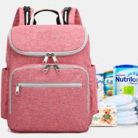 China Outdoor Hiking Camping Picnic Casual Backpack Waterproof Fashion Multi-function Large Capacity Diaper Bag for Mom&Dad Mochila for sale