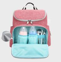 China Outdoor Hiking Camping Picnic Casual Backpack Waterproof Fashion Multi-function Large Capacity Diaper Bag for Mom&Dad Mochila for sale