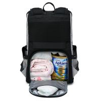 China Fashion Large Maternity Multifunctional Nappy Baby Diaper Bag with Stroller Strap Backpack for Mom&Dad Mochila for sale
