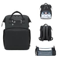 China 20L Waterproof Travel Mommy Bag Backpack With USB Water Resisitant for sale