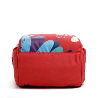 China Water Resistant Red 17L Changing Bag Backpack Large Capacity 0.55kg for sale