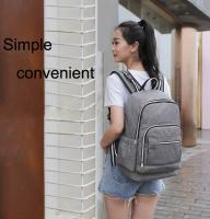 China Top Fashion Portable Oxford Large Capacity Mummy Backpacks For Mom Bag Baby Organizer for sale