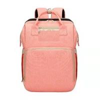 China New Baby Diaper Bag Bed Backpack For Mom Maternity Bag For Large Capacity Nursing Bag for Baby Care Upgrade Hooks for sale