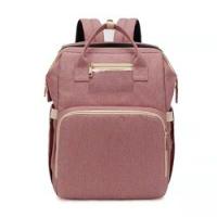 China New Baby Diaper Bag Bed Backpack For Mom Maternity Bag For Large Capacity Nursing Bag for Baby Care Upgrade Hooks for sale