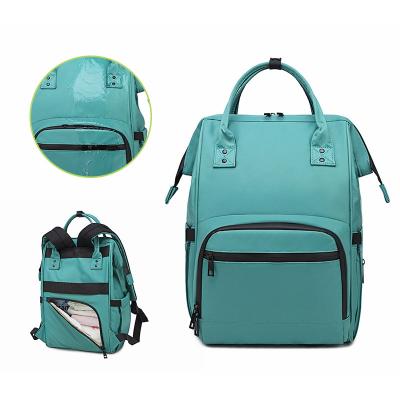 China Multifunction Nylon Women Diaper Bags Bookbag 30*12*36cm for sale