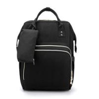 China 2022 High Quality Zipper Softback Mommy Diaper Bag Stroller Baby Care Waterproof USB Backpack for sale