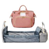 China OEM Flap Nappy Large Capacity Backpack Diaper Bag 40*19*32CM for sale