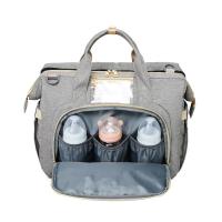 China OEM Flap Nappy Large Capacity Backpack Diaper Bag 40*19*32CM for sale