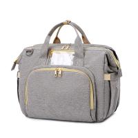 China OEM Flap Nappy Large Capacity Backpack Diaper Bag 40*19*32CM for sale