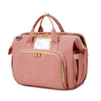 China OEM Flap Nappy Large Capacity Backpack Diaper Bag 40*19*32CM for sale