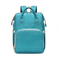 China Fashion Mother Bag Portable Light Folding Design Crib Mother Multifunctional Diaper Backpack for sale