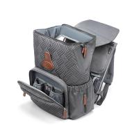 China Polyester 600D Multifunctional Diaper Bag Backpack 1.12kg 10*30*13cm for sale