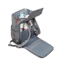 China Polyester 600D Multifunctional Diaper Bag Backpack 1.12kg 10*30*13cm for sale