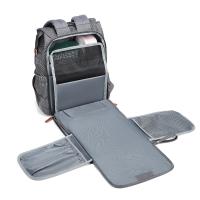 China Polyester 600D Multifunctional Diaper Bag Backpack 1.12kg 10*30*13cm for sale