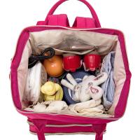 China Multifunctional Adventure Diaper Bag Backpack With USB D Buckle Trailer Design for sale