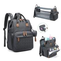 China 20L Nylon 600D Folding Diaper Bag Multifunctional Nappy Bag 1.4kg for sale