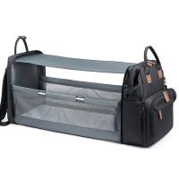 China 20L Nylon 600D Folding Diaper Bag Multifunctional Nappy Bag 1.4kg for sale