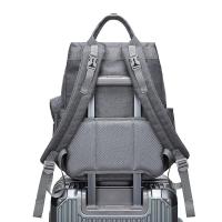 China 17L Polyester Cotton Foldable Diaper Bag Backpack 40*30*13CM for sale