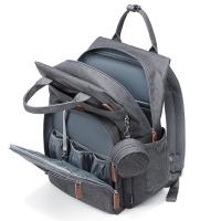 China 17L Polyester Cotton Foldable Diaper Bag Backpack 40*30*13CM for sale